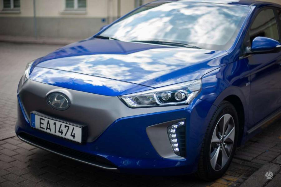 Zils Hyundai Ioniq 2019 Viļņa, ar dzinēja tilpumu 0.00 L un nobraukumu 120 tūkst. km par 12500 €, foto 10 vietnē AUTOMOTO.COM.LV