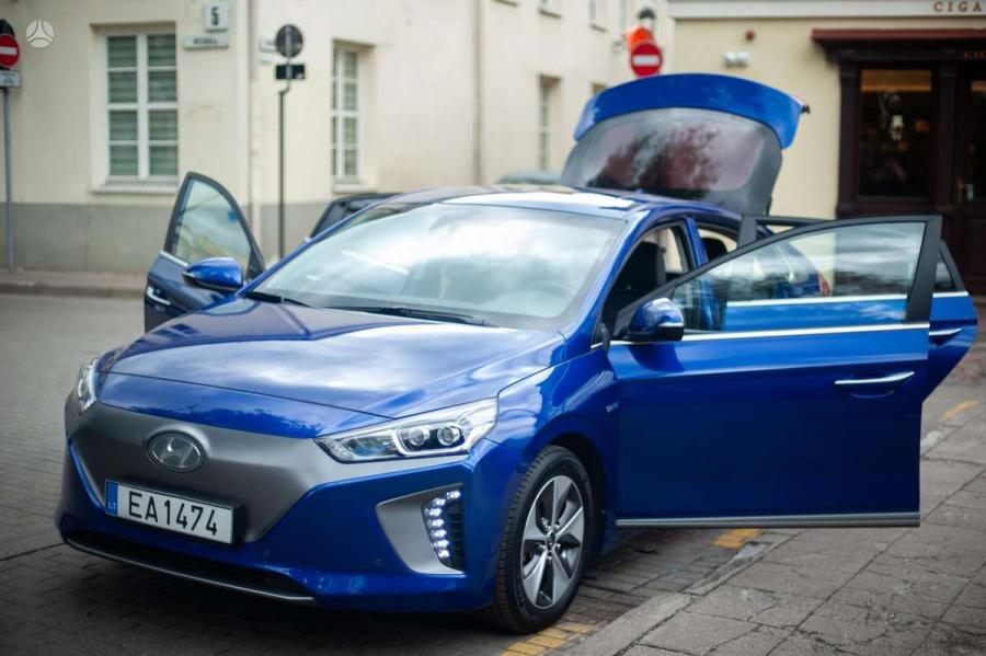 Zils Hyundai Ioniq 2019 Viļņa, ar dzinēja tilpumu 0.00 L un nobraukumu 120 tūkst. km par 12500 €, foto 11 vietnē AUTOMOTO.COM.LV