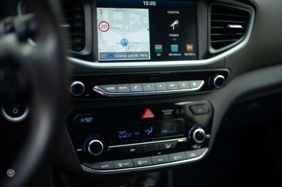 Zils Hyundai Ioniq 2019 Viļņa, ar dzinēja tilpumu 0.00 L un nobraukumu 120 tūkst. km par 12500 €, foto 20 vietnē AUTOMOTO.COM.LV