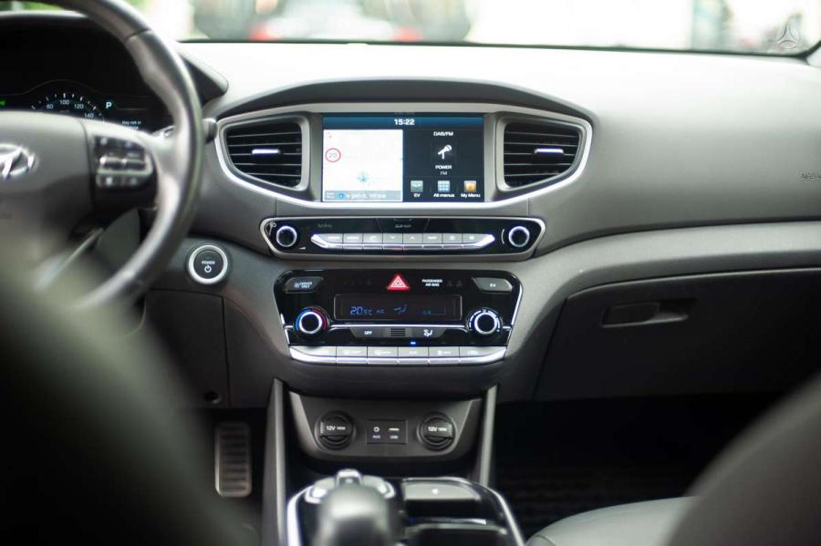 Zils Hyundai Ioniq 2019 Viļņa, ar dzinēja tilpumu 0.00 L un nobraukumu 120 tūkst. km par 12500 €, foto 21 vietnē AUTOMOTO.COM.LV