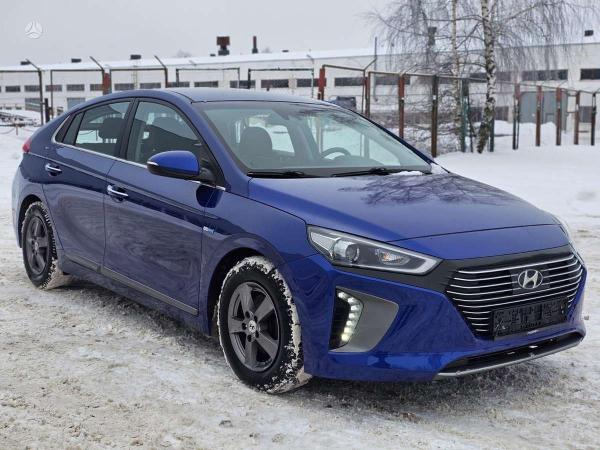 Zils Hyundai Ioniq 2018 Rokiškis, ar dzinēja tilpumu 1.58 L un nobraukumu 160 tūkst. km par 7850 €, foto 1 vietnē AUTOMOTO.COM.LV