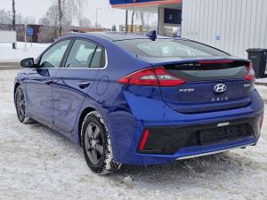 Blue Hyundai Ioniq 2018 in Rokiskis, with an engine capacity of 1.58 L and mileage of 160 thousand km for 7850 €, photo 8 on AUTOMOTO.COM.LV