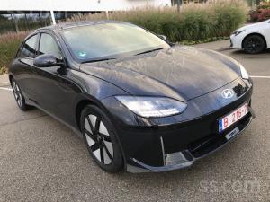 Blue Hyundai Ioniq 2023 in Riga, with an engine capacity of 0.00 L and mileage of 57 thousand km for 28750 €, photo  on AUTOMOTO.COM.LV