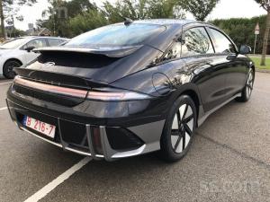 Blue Hyundai Ioniq 2023 in Riga, with an engine capacity of 0.00 L and mileage of 57 thousand km for 28750 €, photo 6 on AUTOMOTO.COM.LV