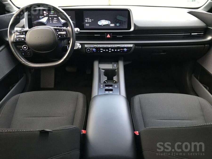 Blue Hyundai Ioniq 2023 in Riga, with an engine capacity of 0.00 L and mileage of 57 thousand km for 28750 €, photo 9 on AUTOMOTO.COM.LV