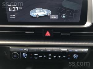 Blue Hyundai Ioniq 2023 in Riga, with an engine capacity of 0.00 L and mileage of 57 thousand km for 28750 €, photo 16 on AUTOMOTO.COM.LV