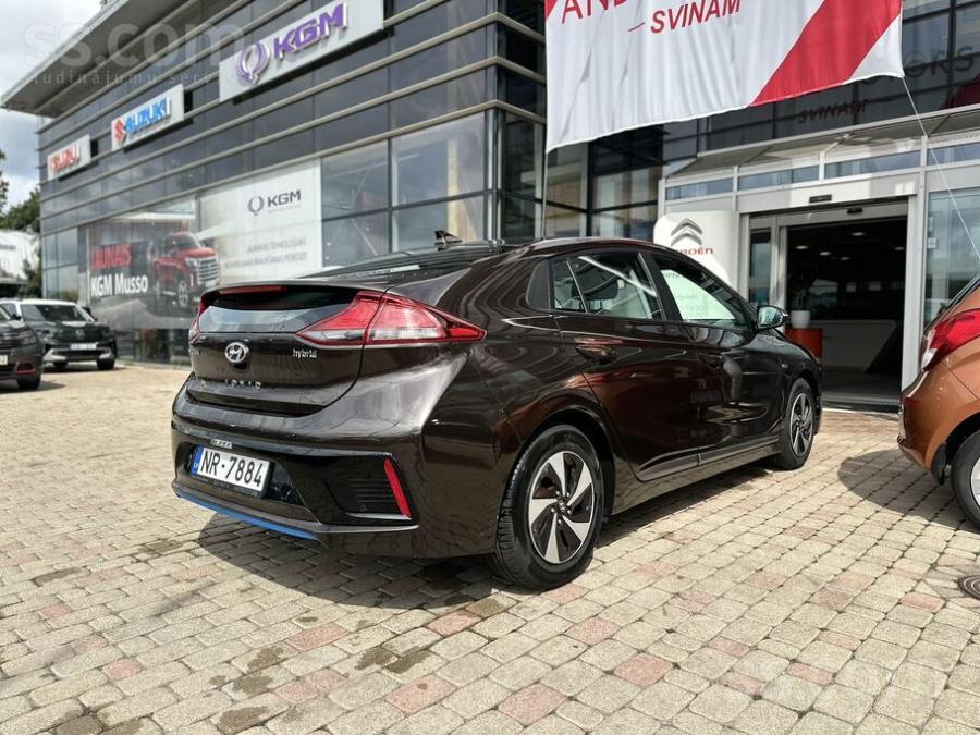 Коричневый Хендай Ioniq 2017 в Рига, объемом двигателя 1.60 л и пробегом 158 тыс. км за 9500 €, фото 6 на AUTOMOTO.COM.LV