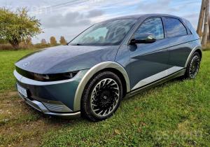 Green Hyundai Ioniq 2021 in Riga, with an engine capacity of 0.00 L and mileage of 64 thousand km for 26490 €, photo  on AUTOMOTO.COM.LV