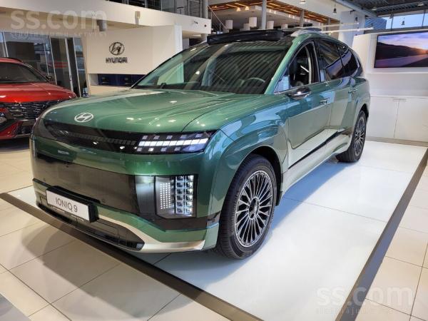 Green Hyundai Ioniq 2026 in Riga, with an engine capacity of 0.00 L and mileage of 16 thousand km for 89999 €, photo 1 on AUTOMOTO.COM.LV