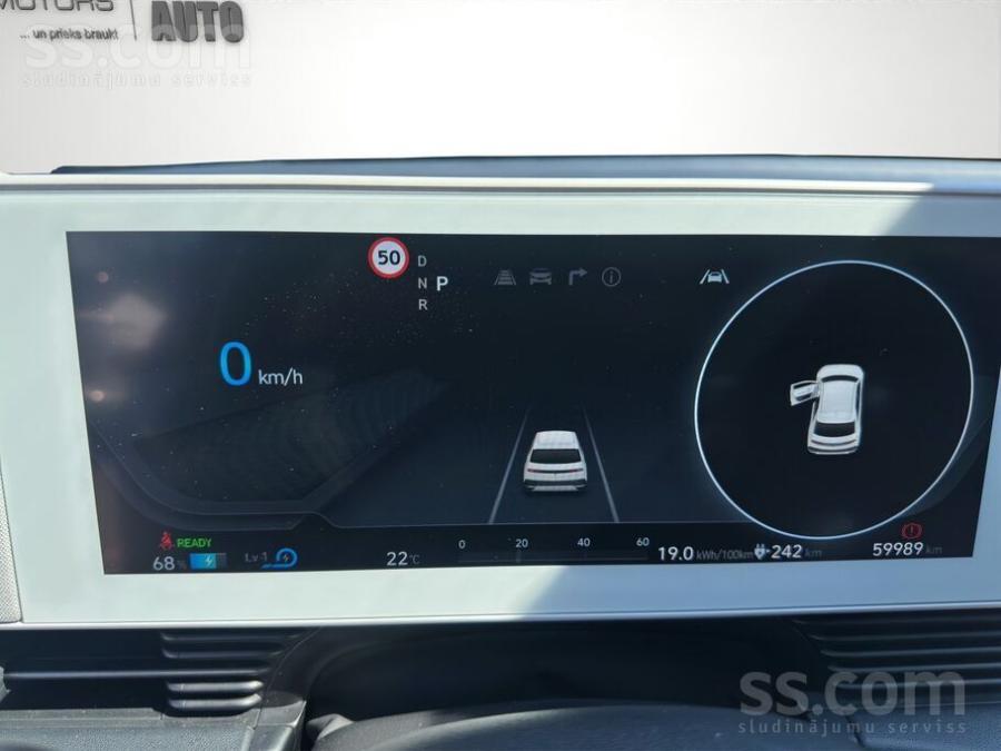 Grey Hyundai Ioniq 2021 in Riga, with an engine capacity of 0.00 L and mileage of 60 thousand km for 25490 €, photo 12 on AUTOMOTO.COM.LV