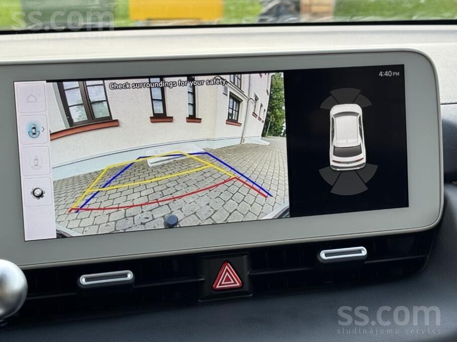 Grey Hyundai Ioniq 2021 in Jelgava, with an engine capacity of 1.60 L and mileage of 69 thousand km for 25800 €, photo 19 on AUTOMOTO.COM.LV