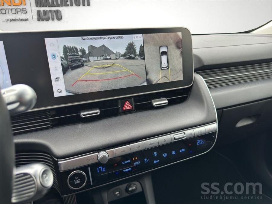 Серый Хендай Ioniq 2023 в Рига, объемом двигателя 1.50 л и пробегом 79 тыс. км за 31990 €, фото 16 на AUTOMOTO.COM.LV