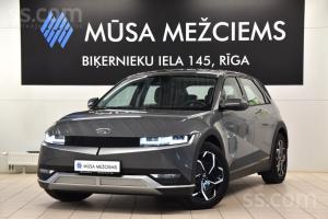 Grey Hyundai Ioniq 2023 in Riga, with an engine capacity of 0.00 L and mileage of 54 thousand km for 26990 €, photo  on AUTOMOTO.COM.LV