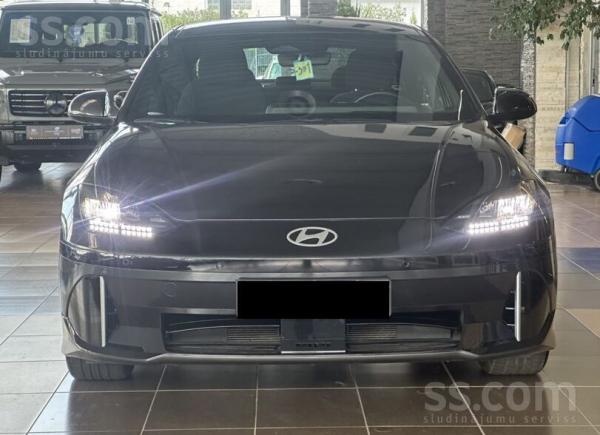 Grey Hyundai Ioniq 2023 in Riga, with an engine capacity of 1.60 L and mileage of 0 thousand km for 25150 €, photo 3 on AUTOMOTO.COM.LV