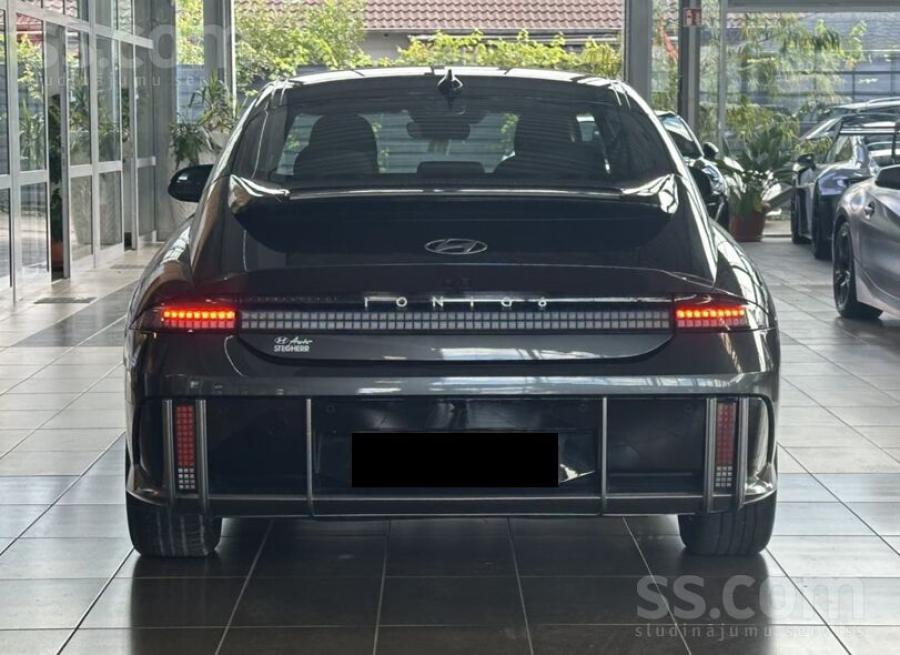 Pelēks Hyundai Ioniq 2023 Rīga, ar dzinēja tilpumu 1.60 L un nobraukumu 0 tūkst. km par 25150 €, foto 5 vietnē AUTOMOTO.COM.LV