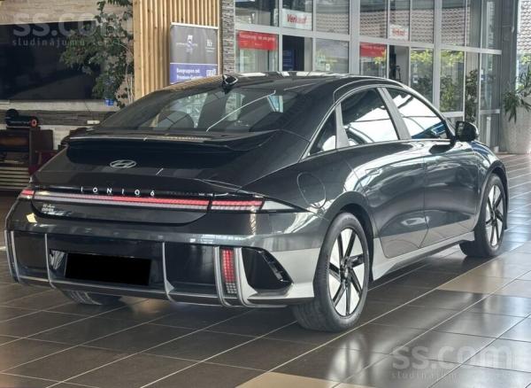 Grey Hyundai Ioniq 2023 in Riga, with an engine capacity of 1.60 L and mileage of 0 thousand km for 25150 €, photo 6 on AUTOMOTO.COM.LV