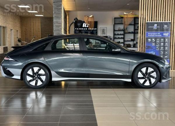 Grey Hyundai Ioniq 2023 in Riga, with an engine capacity of 1.60 L and mileage of 0 thousand km for 25150 €, photo 7 on AUTOMOTO.COM.LV