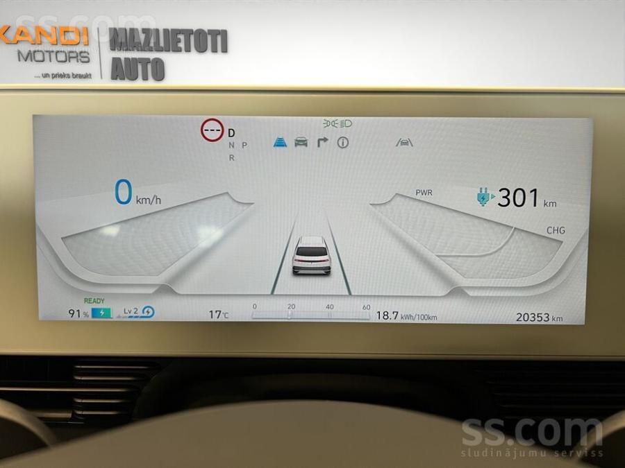 Pelēks Hyundai Ioniq 2023 Rīga, ar dzinēja tilpumu 0.00 L un nobraukumu 20 tūkst. km par 30490 €, foto 13 vietnē AUTOMOTO.COM.LV