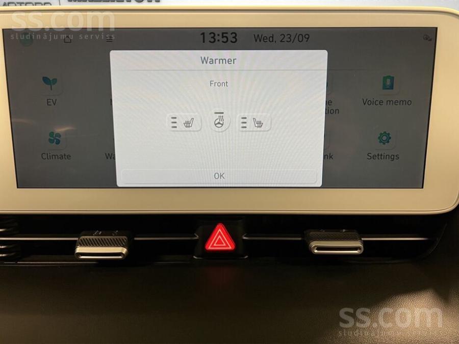 Grey Hyundai Ioniq 2023 in Riga, with an engine capacity of 0.00 L and mileage of 30 thousand km for 33490 €, photo 18 on AUTOMOTO.COM.LV