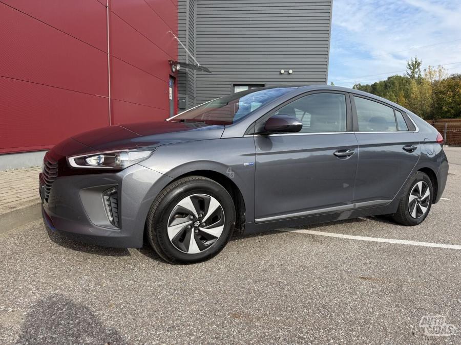 Pelēks Hyundai Ioniq 2016 Kauņa, ar dzinēja tilpumu 1.60 L un nobraukumu 190 tūkst. km par 9700 €, foto 6 vietnē AUTOMOTO.COM.LV