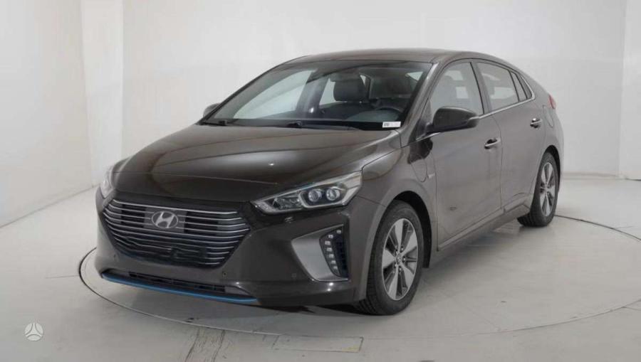Pelēks Hyundai Ioniq 2017 Viļņa, ar dzinēja tilpumu 1.58 L un nobraukumu 57 tūkst. km par 14950 €, foto 1 vietnē AUTOMOTO.COM.LV