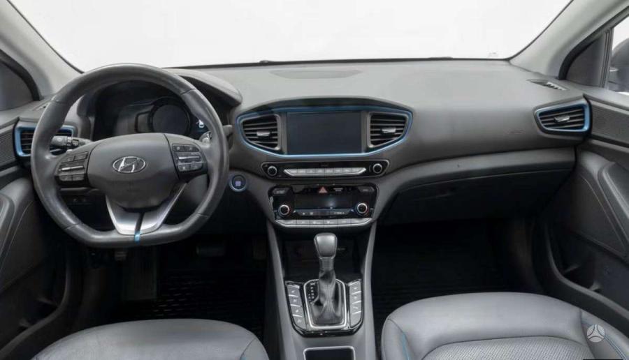 Pelēks Hyundai Ioniq 2017 Viļņa, ar dzinēja tilpumu 1.58 L un nobraukumu 57 tūkst. km par 14950 €, foto 13 vietnē AUTOMOTO.COM.LV