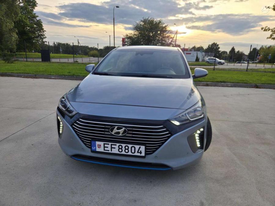 Серый Хендай Ioniq 2017 в Паневежис, объемом двигателя 1.58 л и пробегом 105 тыс. км за 12800 €, фото 8 на AUTOMOTO.COM.LV