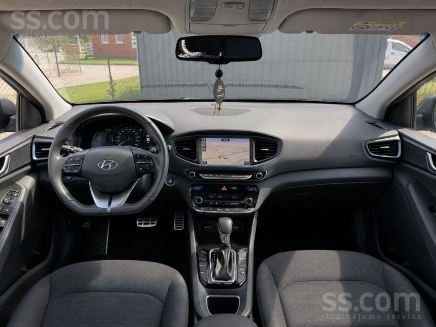 Pelēks Hyundai Ioniq 2019 Rīga, ar dzinēja tilpumu 1.60 L un nobraukumu 143 tūkst. km par 10900 €, foto 9 vietnē AUTOMOTO.COM.LV