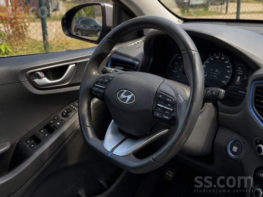 Pelēks Hyundai Ioniq 2019 Rīga, ar dzinēja tilpumu 1.60 L un nobraukumu 143 tūkst. km par 10900 €, foto 15 vietnē AUTOMOTO.COM.LV