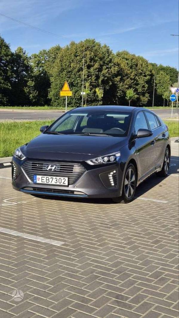 Серый Хендай Ioniq 2019 в Каунас, объемом двигателя 1.58 л и пробегом 186 тыс. км за 11500 €, фото 1 на AUTOMOTO.COM.LV