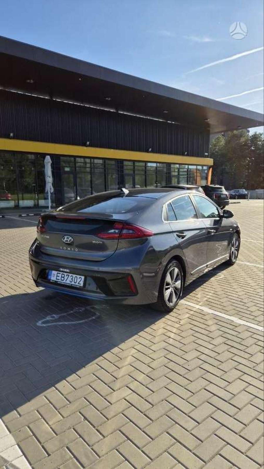 Pelēks Hyundai Ioniq 2019 Kauņa, ar dzinēja tilpumu 1.58 L un nobraukumu 186 tūkst. km par 11500 €, foto 8 vietnē AUTOMOTO.COM.LV