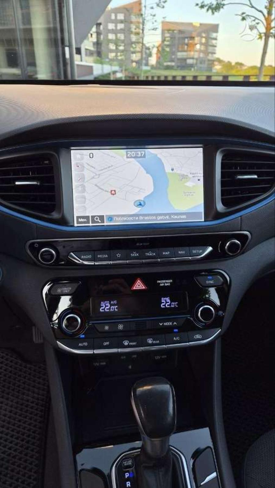 Pelēks Hyundai Ioniq 2019 Kauņa, ar dzinēja tilpumu 1.58 L un nobraukumu 186 tūkst. km par 11500 €, foto 22 vietnē AUTOMOTO.COM.LV