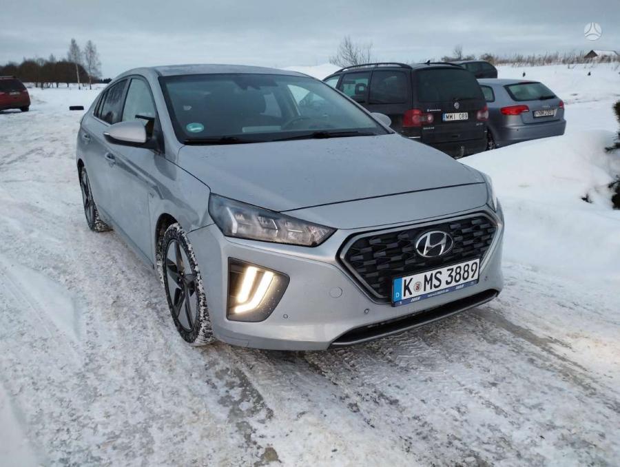 Серый Хендай Ioniq 2020 в Вильнюс, объемом двигателя 1.58 л и пробегом 342 тыс. км за 8799 €, фото 10 на AUTOMOTO.COM.LV