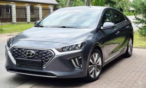 Pelēks Hyundai Ioniq 2020 Viļņa, ar dzinēja tilpumu 1.58 L un nobraukumu 140 tūkst. km par 13400 €, foto  vietnē AUTOMOTO.COM.LV