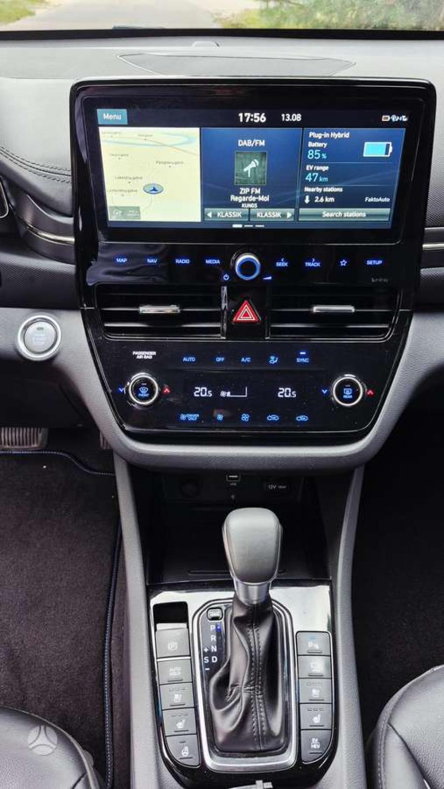 Pelēks Hyundai Ioniq 2020 Viļņa, ar dzinēja tilpumu 1.58 L un nobraukumu 140 tūkst. km par 13400 €, foto 13 vietnē AUTOMOTO.COM.LV