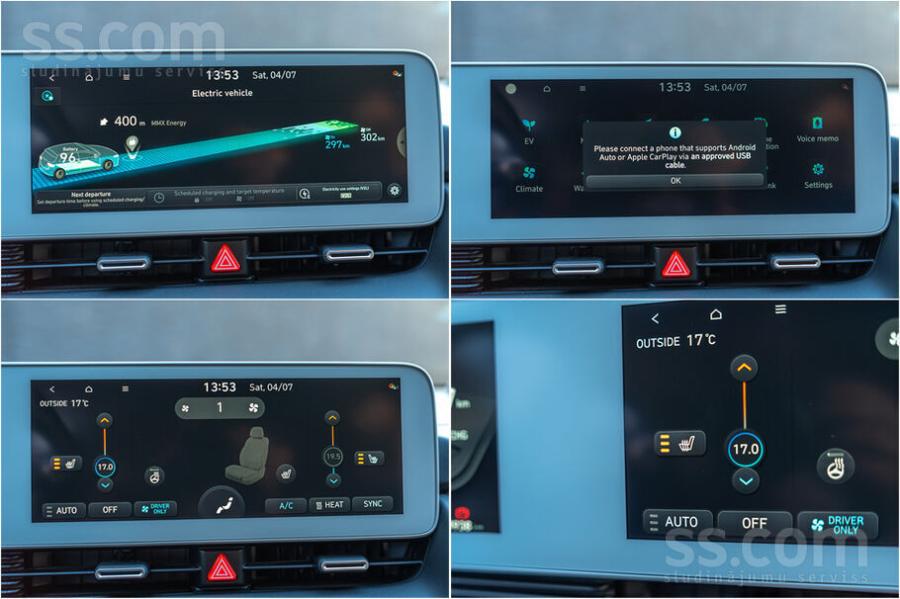 Серый Хендай Ioniq 2021 в Рига, объемом двигателя 0.00 л и пробегом 55 тыс. км за 28500 €, фото 32 на AUTOMOTO.COM.LV