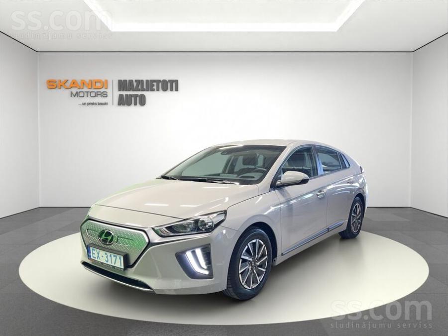 Grey Hyundai Ioniq 2021 in Riga, with an engine capacity of 1.60 L and mileage of 41 thousand km for 14690 €, photo 1 on AUTOMOTO.COM.LV