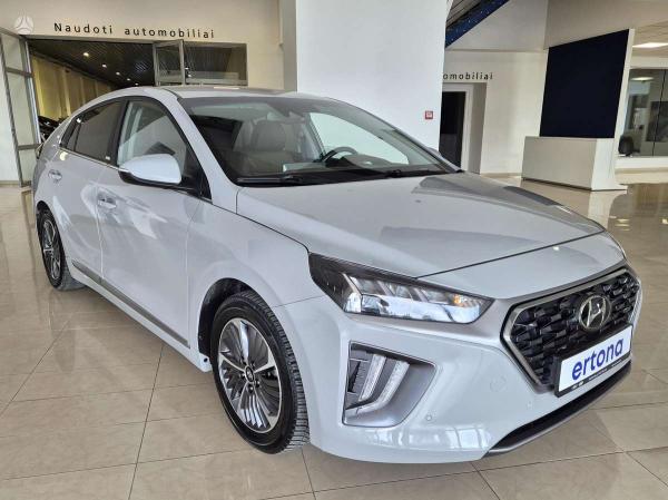 Pelēks Hyundai Ioniq 2021 Šauļi, ar dzinēja tilpumu 1.58 L un nobraukumu 45 tūkst. km par 17800 €, foto 5 vietnē AUTOMOTO.COM.LV