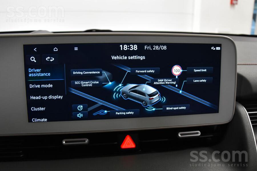 Серый Хендай Ioniq 2022 в Рига, объемом двигателя 0.00 л и пробегом 131 тыс. км за 25990 €, фото 33 на AUTOMOTO.COM.LV