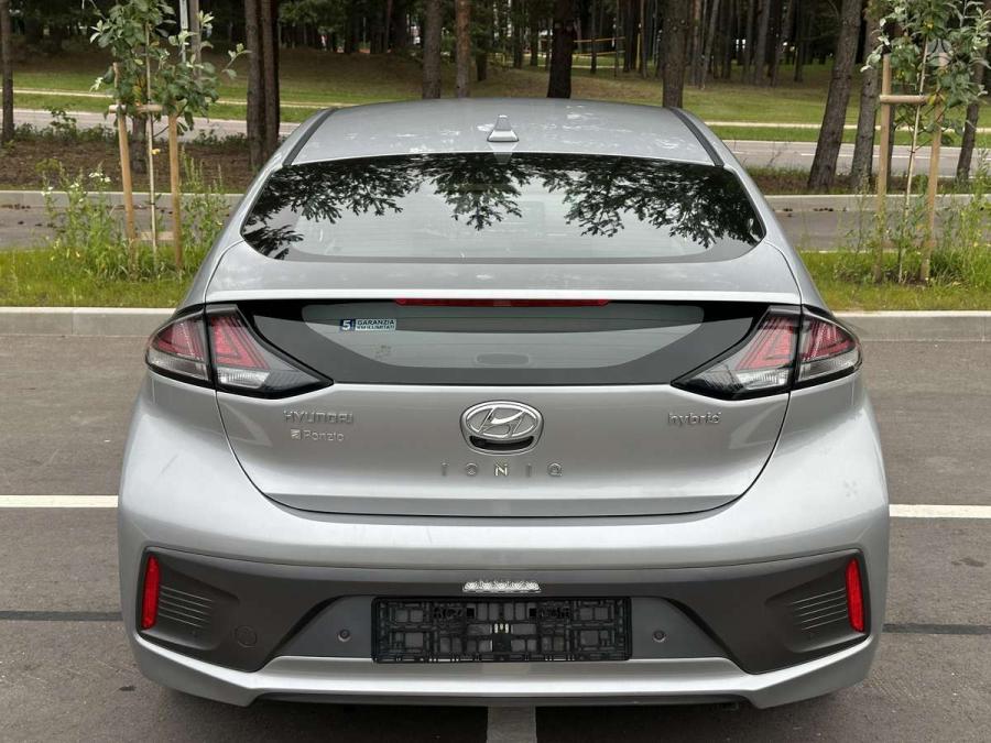 Pelēks Hyundai Ioniq 2019 Utena, ar dzinēja tilpumu 1.58 L un nobraukumu 166 tūkst. km par 10700 €, foto 8 vietnē AUTOMOTO.COM.LV