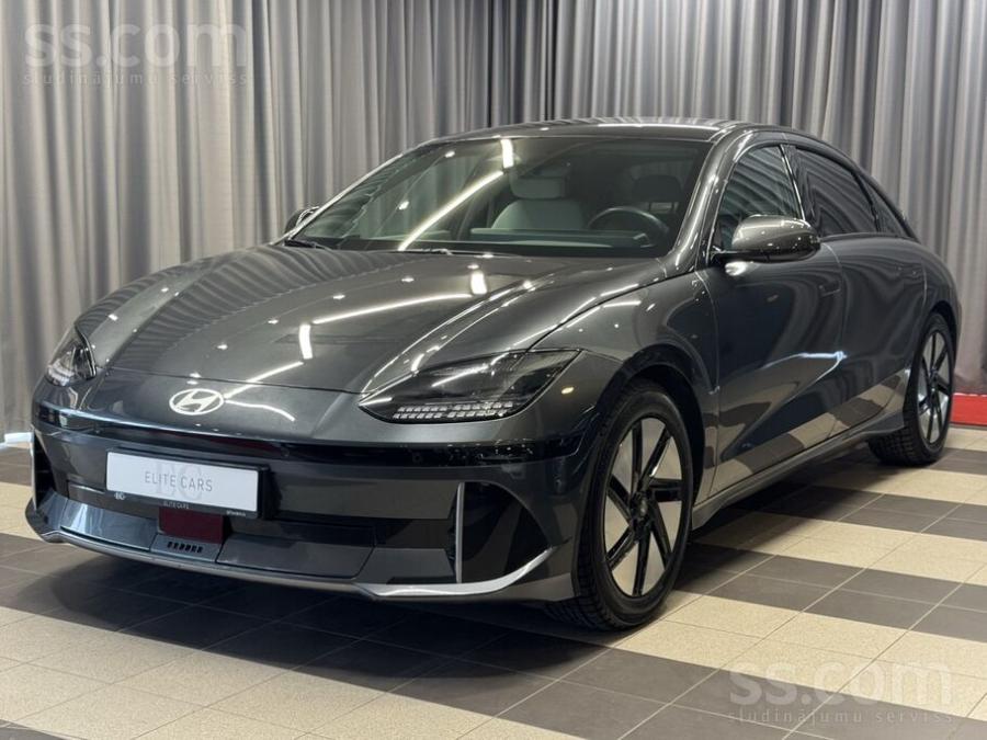 Серый Хендай Ioniq 2023 в Рига, объемом двигателя 1.60 л и пробегом 66 тыс. км за 29990 €, фото 1 на AUTOMOTO.COM.LV