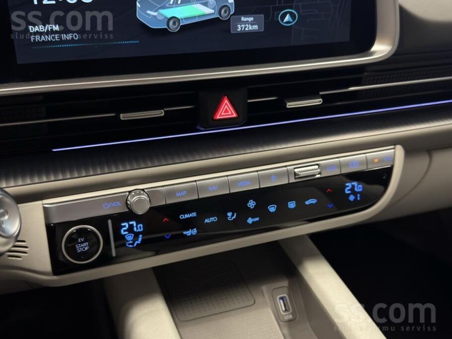 Серый Хендай Ioniq 2023 в Рига, объемом двигателя 1.60 л и пробегом 66 тыс. км за 29990 €, фото 25 на AUTOMOTO.COM.LV