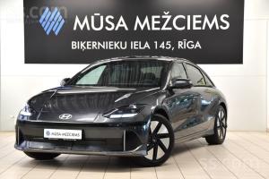 Grey Hyundai Ioniq 2023 in Riga, with an engine capacity of 0.00 L and mileage of 47 thousand km for 31990 €, photo  on AUTOMOTO.COM.LV