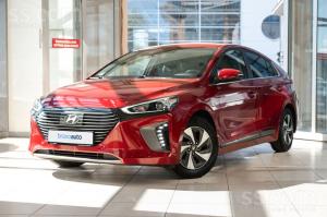 Red Hyundai Ioniq 2019 in Riga, with an engine capacity of 1.60 L and mileage of 64 thousand km for 20350 €, photo 1 on AUTOMOTO.COM.LV