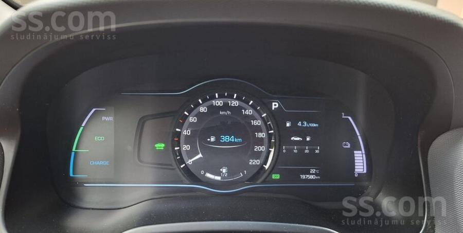 Sarkans Hyundai Ioniq 2019 Rīga, ar dzinēja tilpumu 1.60 L un nobraukumu 198 tūkst. km par 10600 €, foto 7 vietnē AUTOMOTO.COM.LV