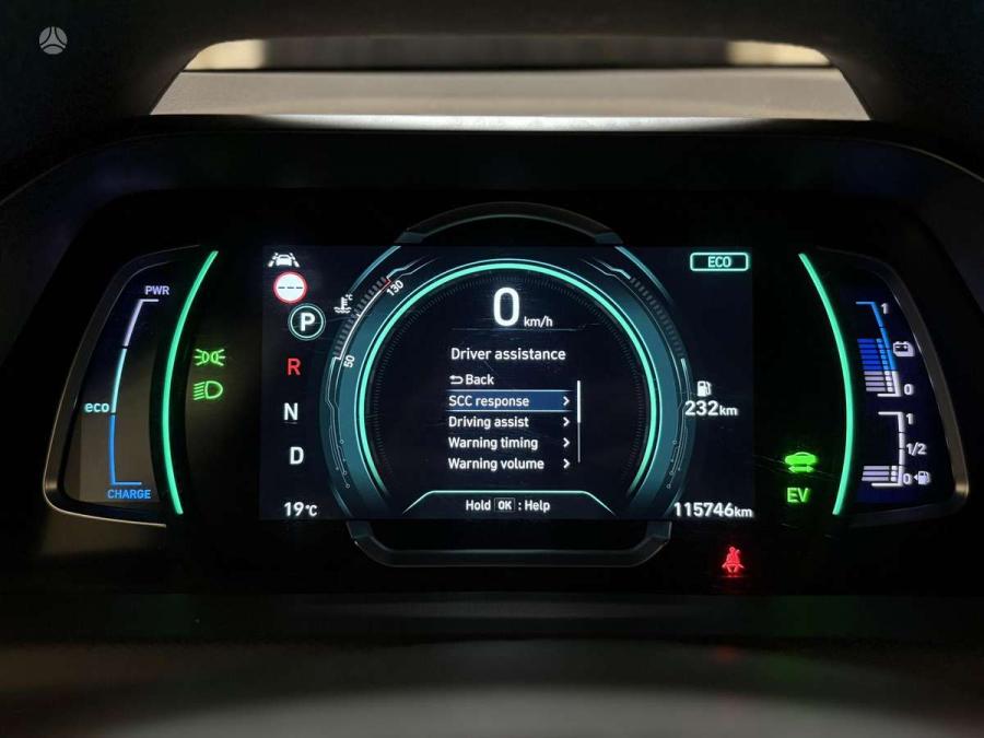 Red Hyundai Ioniq 2020 in Vilnius, with an engine capacity of 1.58 L and mileage of 116 thousand km for 14990 €, photo 31 on AUTOMOTO.COM.LV