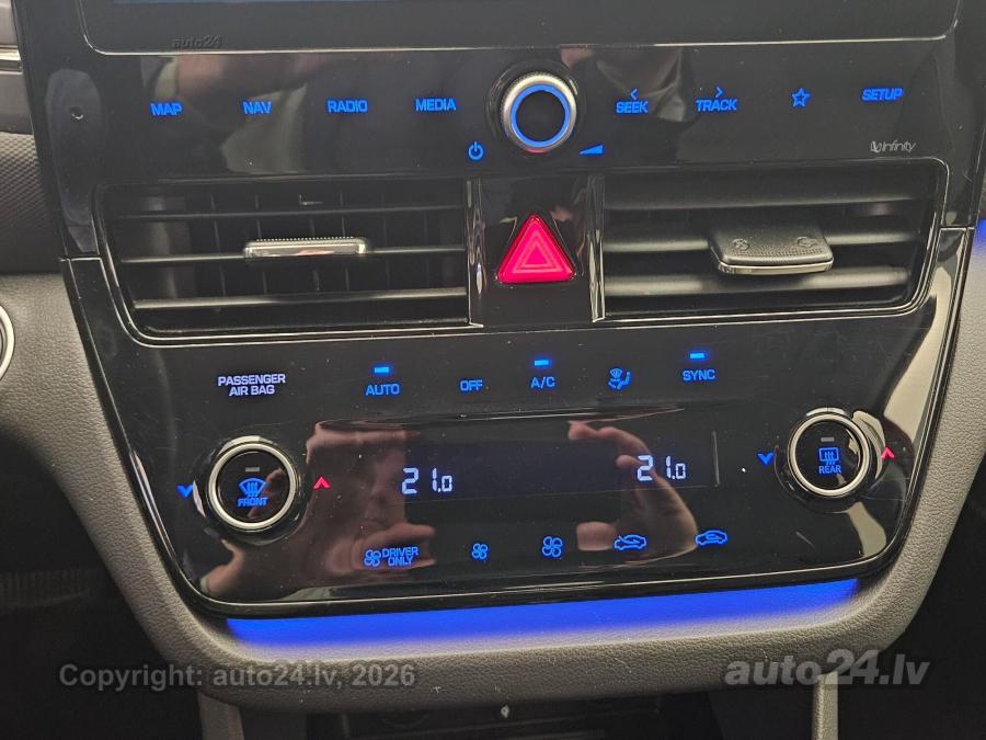 Красный Хендай Ioniq 2020 в Таллин, объемом двигателя 1.60 л и пробегом 116 тыс. км за 13900 €, фото 24 на AUTOMOTO.COM.LV