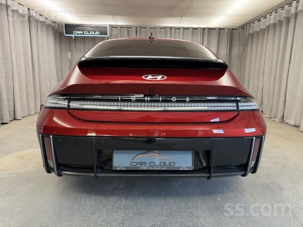 Red Hyundai Ioniq 2023 in Riga, with an engine capacity of 0.00 L and mileage of 12 thousand km for 26990 €, photo 6 on AUTOMOTO.COM.LV