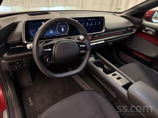 Red Hyundai Ioniq 2023 in Riga, with an engine capacity of 0.00 L and mileage of 12 thousand km for 26990 €, photo 8 on AUTOMOTO.COM.LV