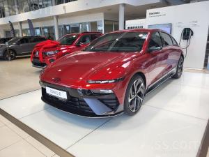 Красный Хендай Ioniq 2026 в Рига, объемом двигателя 0.00 л и пробегом 0 тыс. км за 60998 €, фото  на AUTOMOTO.COM.LV